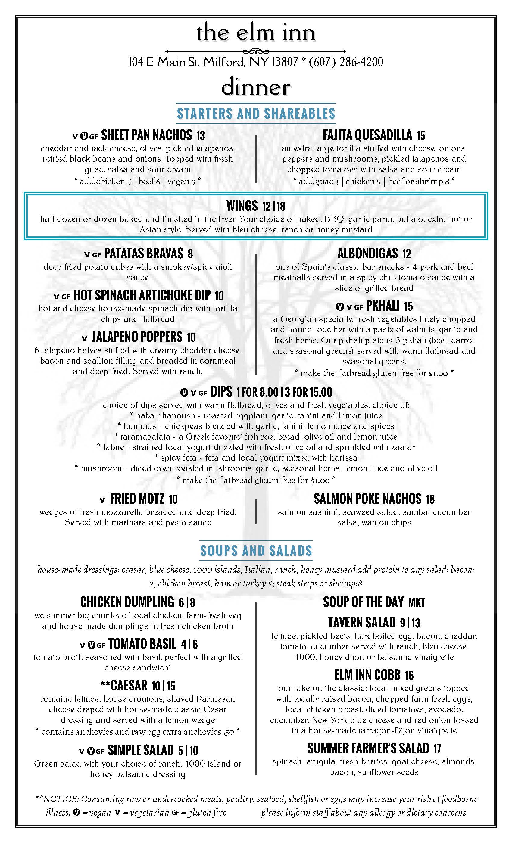 What Are You Craving? Something Irresistibly Local Awaits - the elm inn